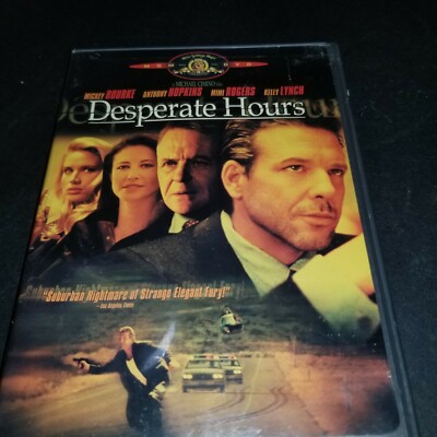 The Desperate Hours (DVD, 2002) Mickey Rourke, Anthony Hopkins ...