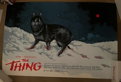 The Thing Poster Ken Taylor Art Print Coda John Carpenter Mondo Movie 9699