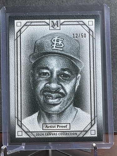 2024 Topps Museum #CCR-42 Ozzie Smith Canvas Collection Artist Proof d ...