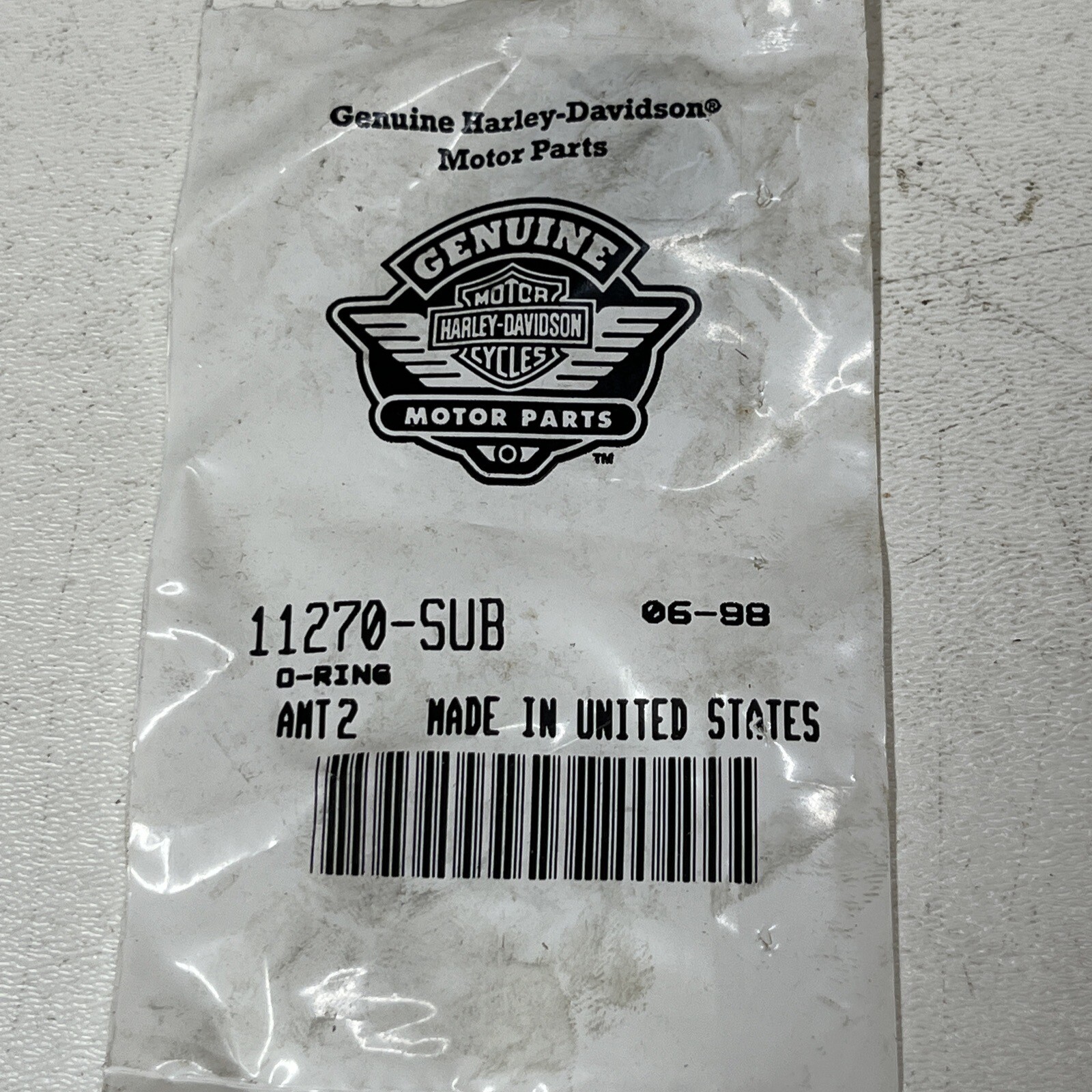 2 NOS Harley Davidson Rocker Arm Support O-Rings OEM 11270 “11270-SUB ...