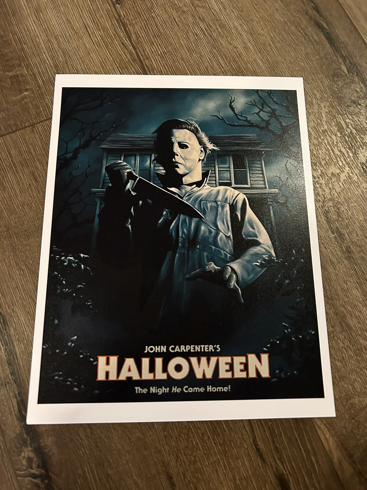 HALLOWEEN Art Print Photo 11” x 14”Poster MICHAEL MYERS The Shape ...