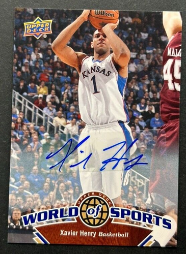 2010 Upper Deck World of Sports - Xavier Henry #53 Autographs (AU, RC ...