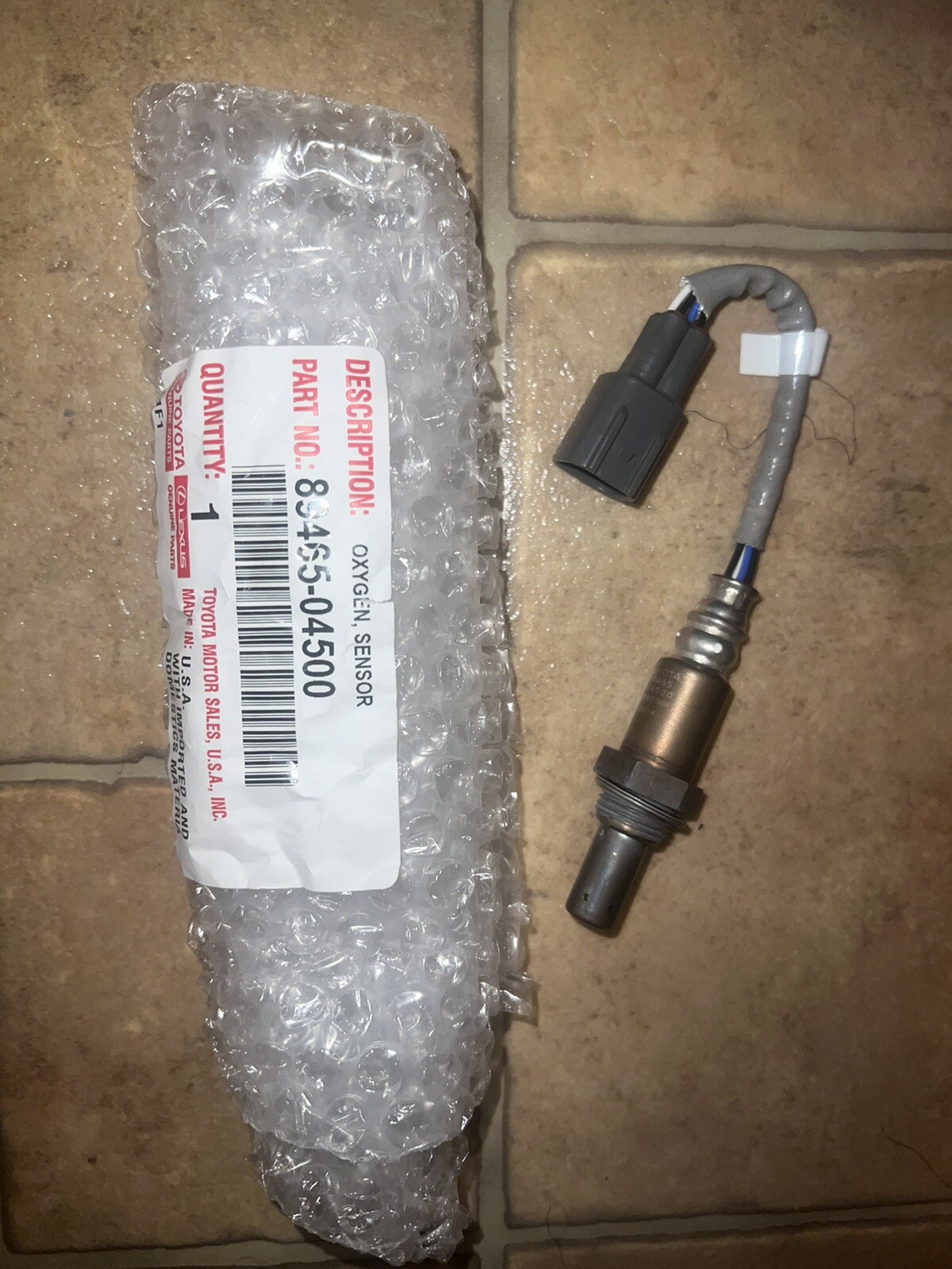 Toyota 8946504500 Genuine OEM Oxygen Sensor for sale online | eBay