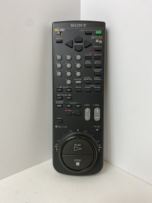 Original Sony RMT-V130 VCR VTR / TV Remote Control For SLV-750HF (used ...