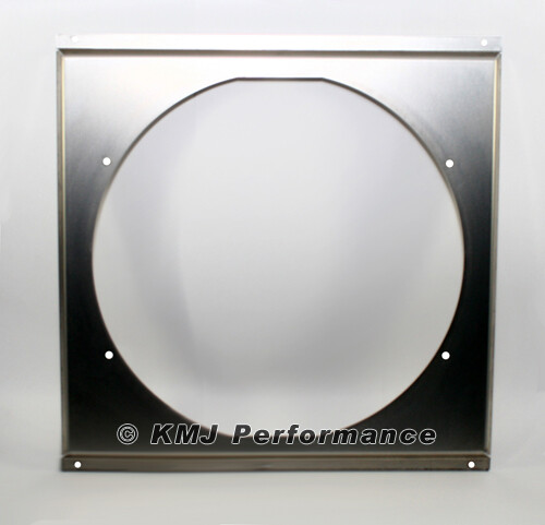 Aluminum 16" Electric Fan Shroud - Universal Fits 24" Crossflow ...