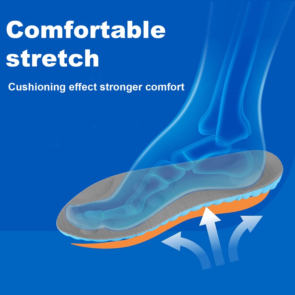 Arch Cushion Arch Support Plantar Fasciitis Pain Relief Breathable and ...