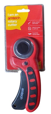 45mm Round Wheel Rotary Cutter Quilting Sewing Roller Fabric Cutting ...