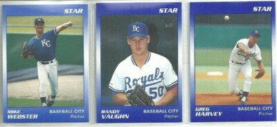 1990 Star Baseball City Royals 31-card Minor League Team Set Mike ...