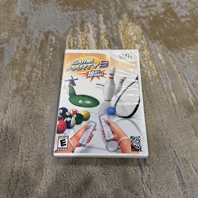 Game Party 3 Nintendo Wii 2009 CIB Complete W/ Manual Tested ...