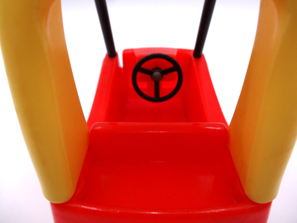 Little Tikes Dollhouse Cozy Coupe Miniature Red Yellow Mini Car 6” | eBay