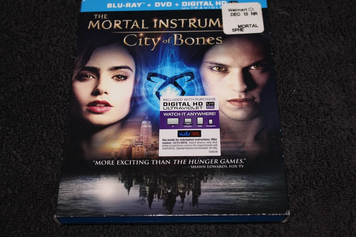 Mortal Instruments City Of Bones Dvd Cover