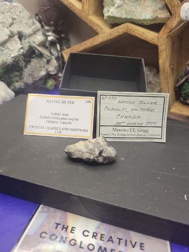 Native Silver Cobalt Area Ontario Canada From MAURICE GRIGG | eBay