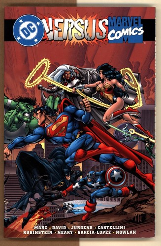 DC Versus Marvel, VF+, TPB Paperback, 1996, First Printing, OOP | eBay
