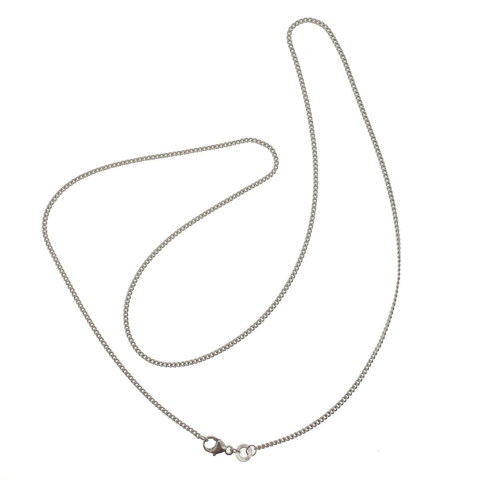 Echt Platin 950 Juwelier Rund Panzer Kette Stärke 1,4 mm Pt 950 mit ...