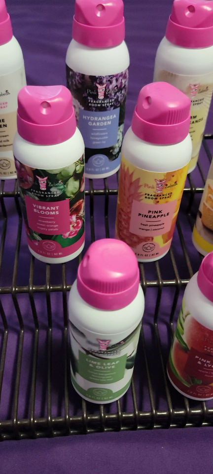 Pink Zebra non aerosol Fragranced Room Sprays! NEW 2.8 fl oz | eBay