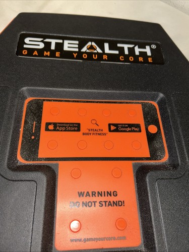 Stealth Personal Game Your Core Orange Fitness Balance Board Trainer ...