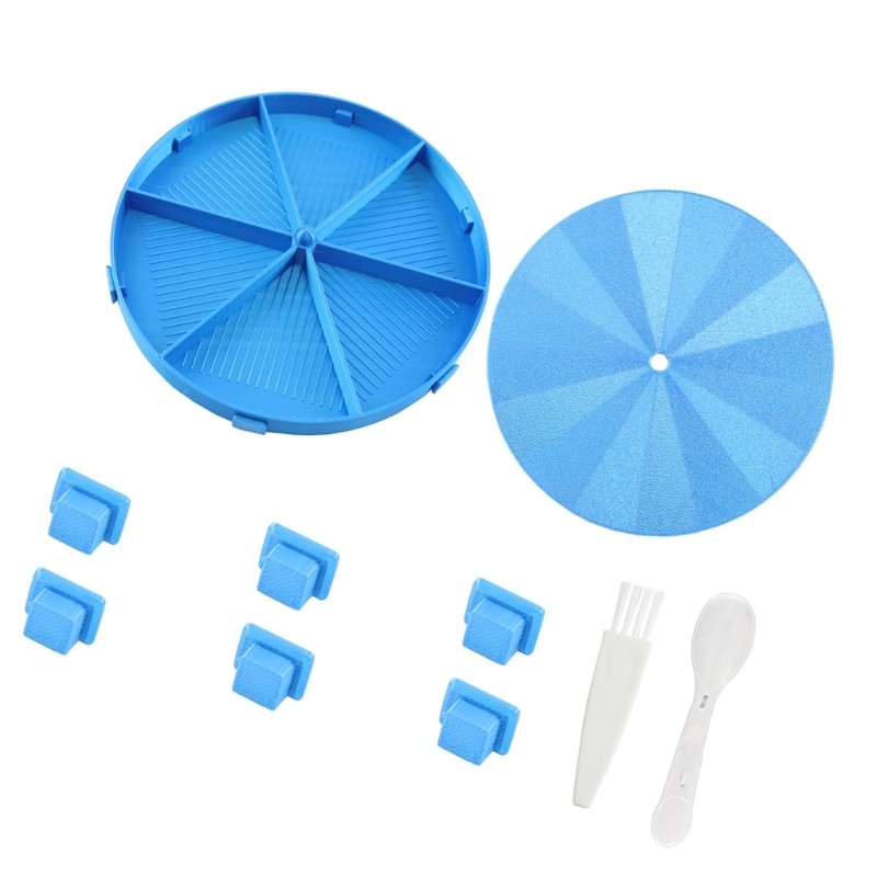 Sturdy Polylactic Acid Round Beads Sifter Tray for Handcraft DIY Tool ...