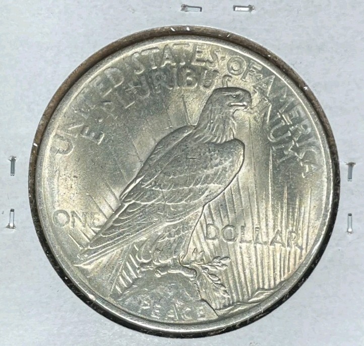 1923-P PEACE SILVER DOLLAR ~ CH/BU ~NICE COIN~ | eBay