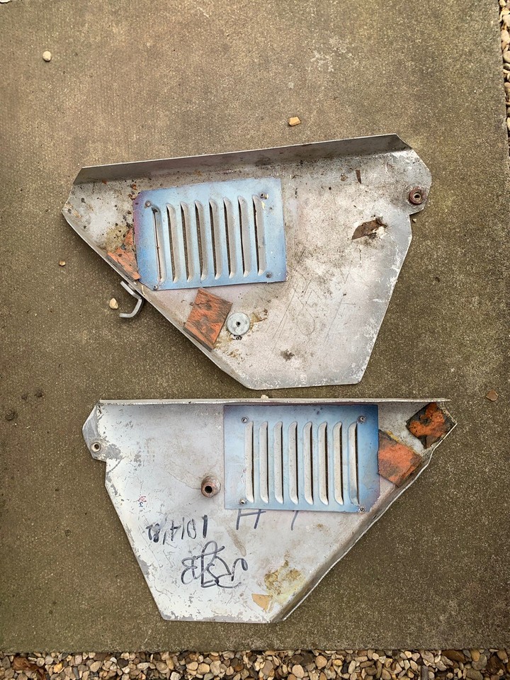 AJS Stormer AJS MX Side Number Boards | eBay UK