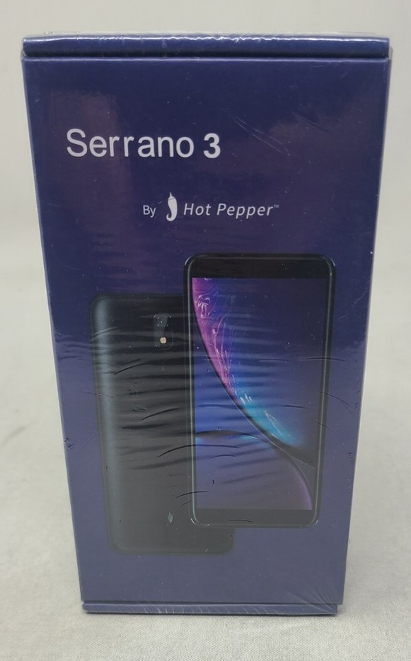 Serrano 3 Hot Pepper Phone Model: HPP-L55B. New- Factory Sealed | eBay