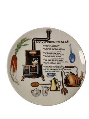 Plates & Plaques - Kitchen Prayer