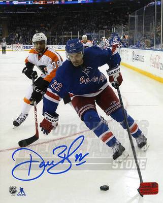 Dan Boyle New York Rangers Signed Autographed Home Action vs Flyers ...