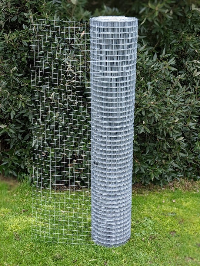 Galvanised Welded Wire Mesh Garden Pet Dog Cat Bird Aviary Rabbit Hutch ...