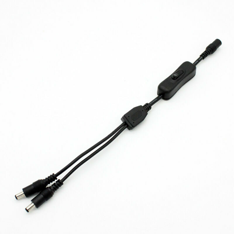 DC12V IN-LINE ON/OFF Power Switch Adapter for LED Strip Light CCTV ...