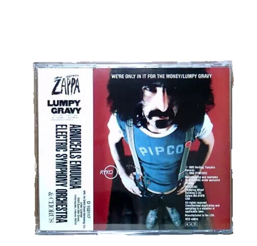 We're Only in It for the Money / Lumpy Gravy by Frank Zappa (CD, 1986 ...