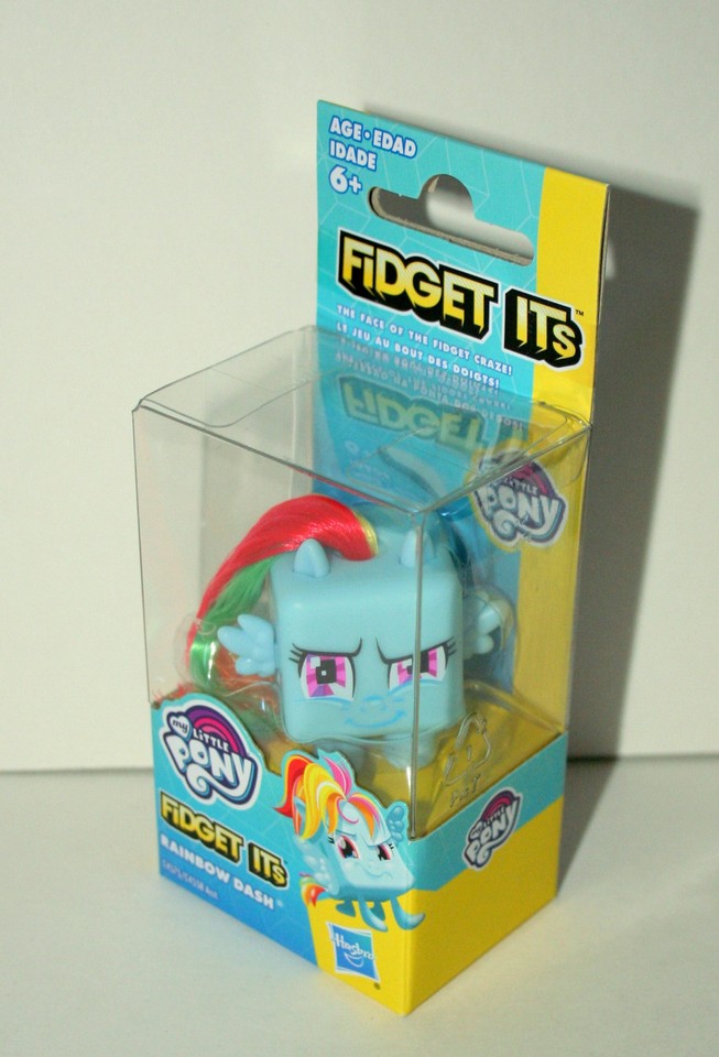 My Little Pony Rainbow Dash Fidget Its Figure New NOS MIB | eBay