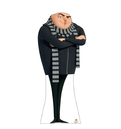 DESPICABLE ME 4 MINIONS GRU LIFESIZE CARDBOARD STANDUP STANDEE CUTOUT ...