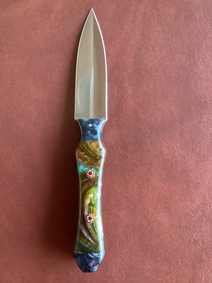 Custom Hand Made Knife Dagger R. Pousland original | eBay