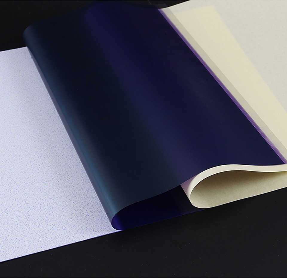 35PCS Tattoo Transfer Paper Stencil Carbon Thermal Tracing Hectograph ...