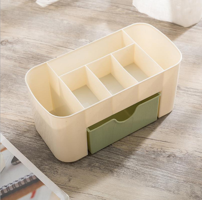 Women Cosmetic Makeup Case Desktop Storage Organizer Box Drawer Holder ...