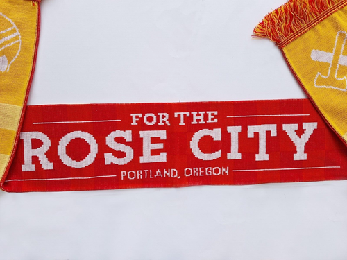 *NWT* Portland Timbers Rose City MLS Ruffneck Scarf "Play Hard Play ...