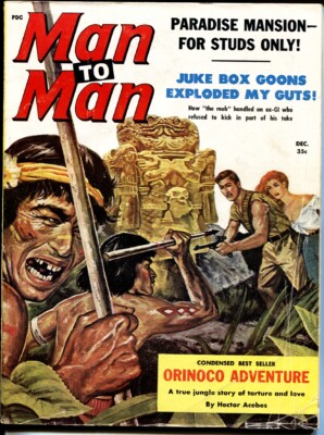 MAG: MAN TO MAN December 1959 - Adventure Magazine VG | eBay