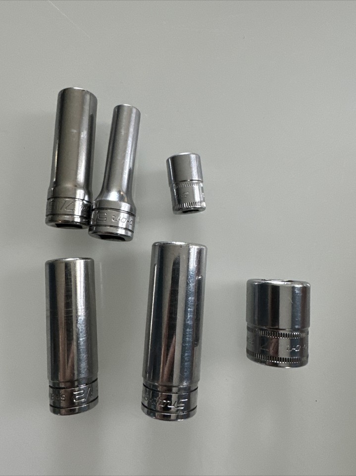 6 Snap-On Sockets various assorted sizes types | eBay