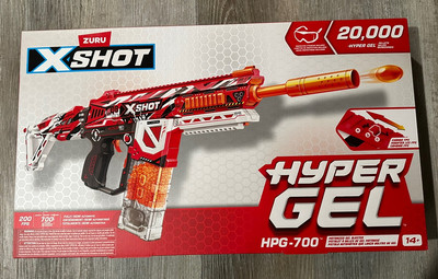 Zuru X-Shot Hyper Gel HPG-700 Blaster Semi & Fully Automatic 20,000 ...