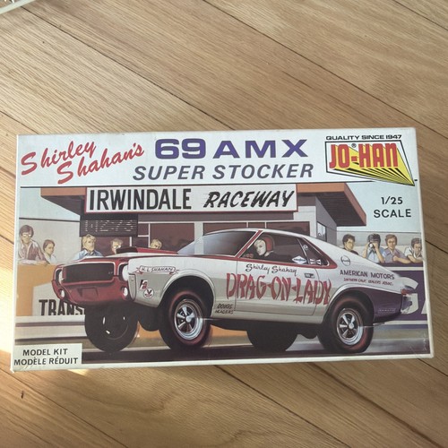 JOHAN 1/25 Shirley Shahans Drag On Lady AMX Super Stock model kit | eBay