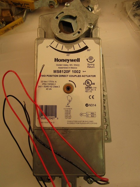Honeywell Actuator MS8120F1002 Two Position Direct Coupled Ships for ...