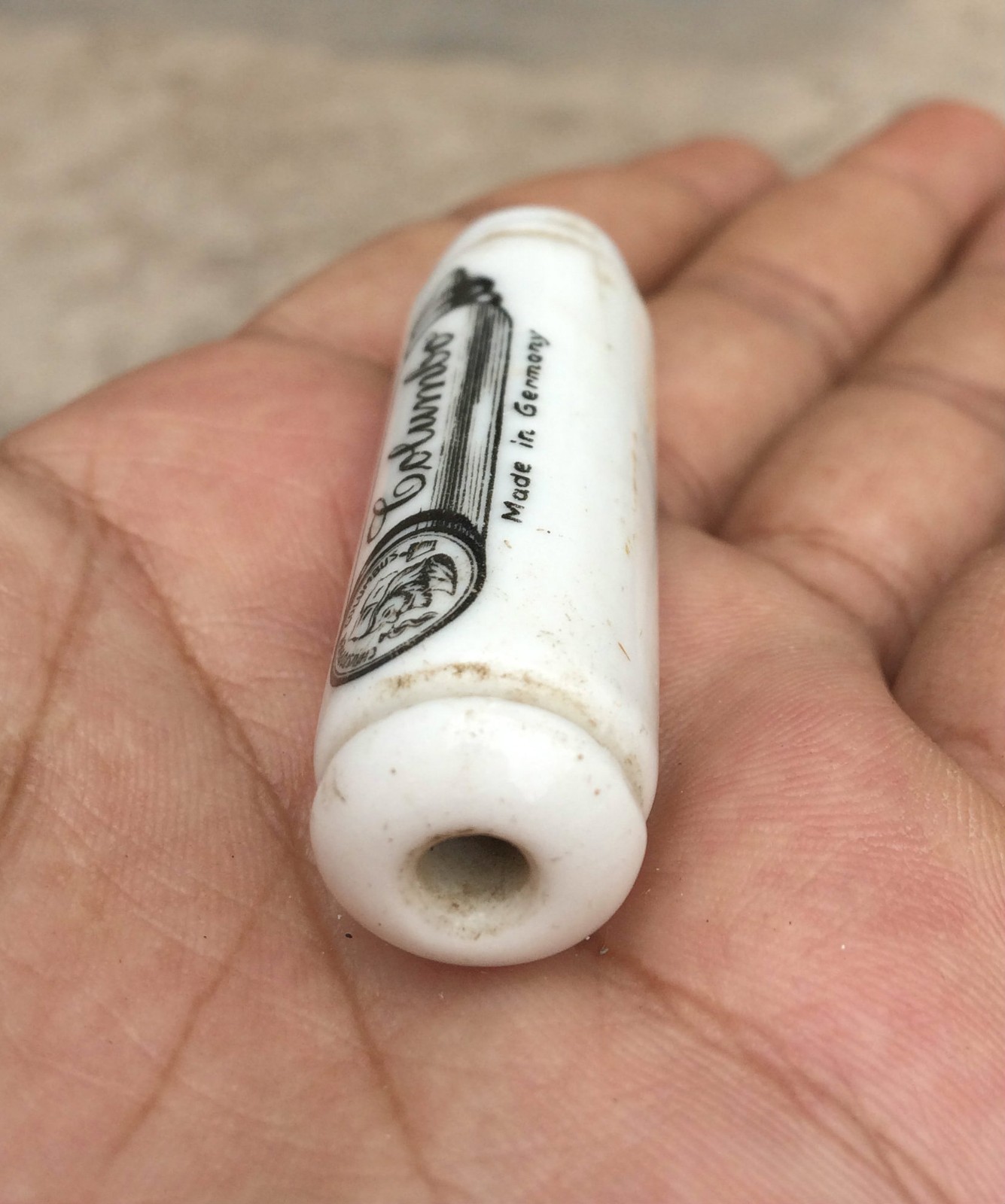 Vintage Rare Christopher Columbus Columbo Porcelain Inhaler Germany ...