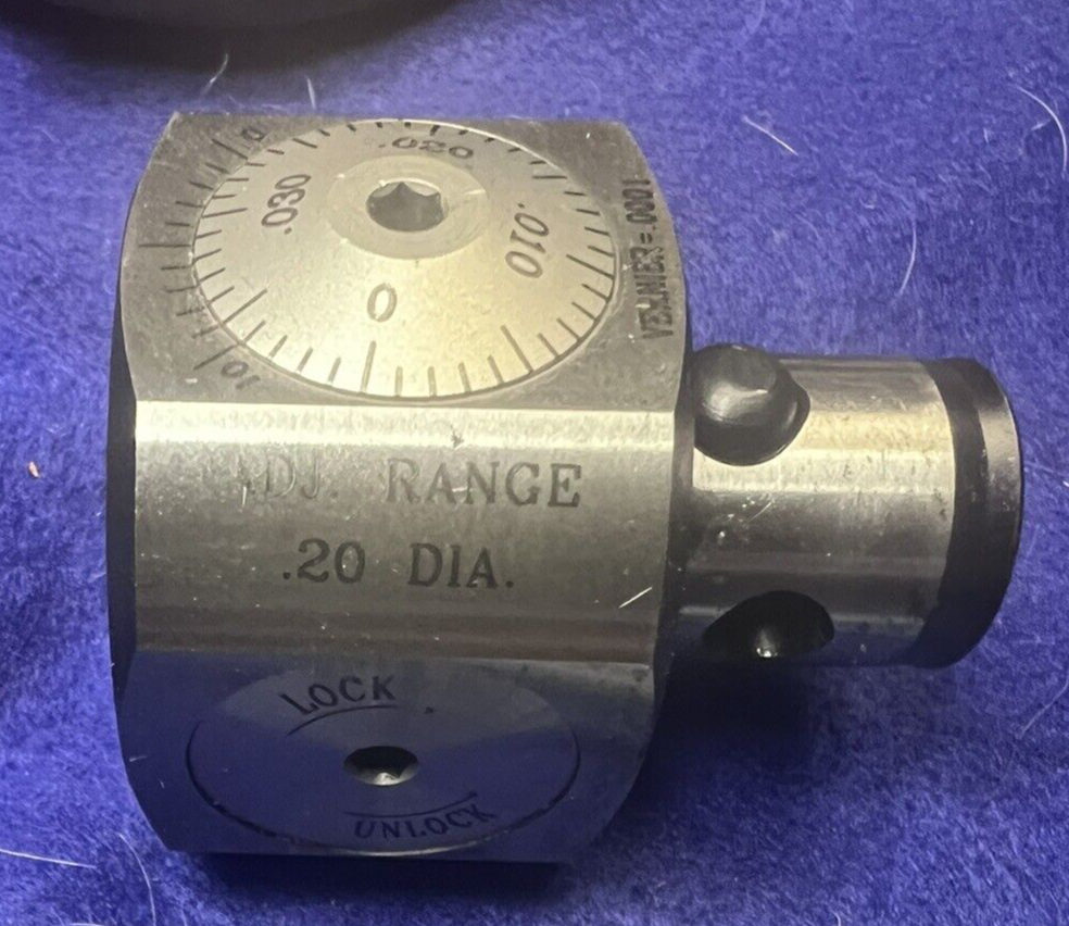 Parlec Pc4-2015 Boring Head on Cat40 KPT Kaiser 11.326.441 Cat 40 ...