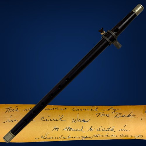 Antique Civil War Flute Fife ID’d Union Soldier Prison Camp Musical ...