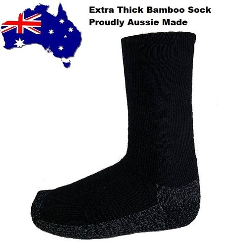 Socks Bamboo Textiles Aussie Made Extra Thick Work Sock Australian ...