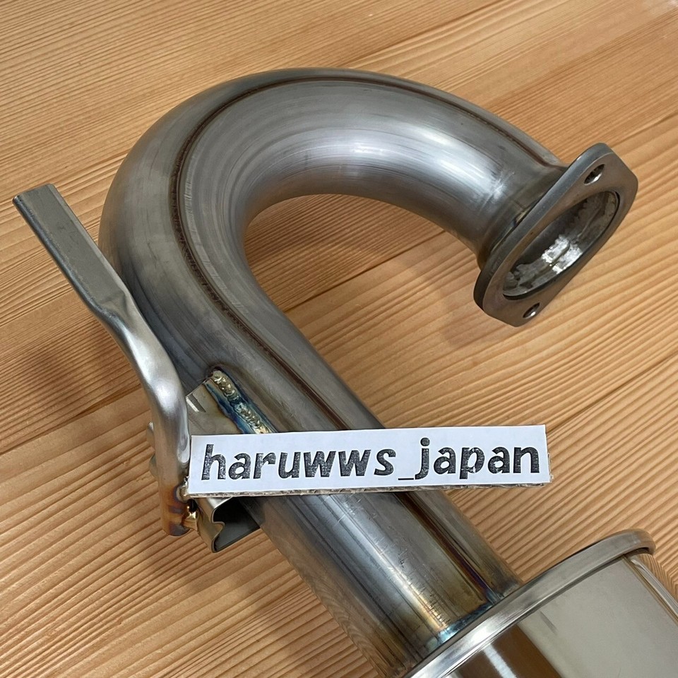 FUJITSUBO 1986-1989 Toyota MR2 AW11 4A-GZE Supercharger Exhaust Muffler ...