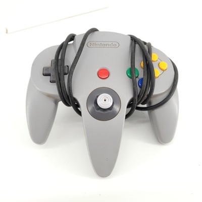 Nintendo 64 N64 Gray Controller Authentic OEM Tested & Working ...