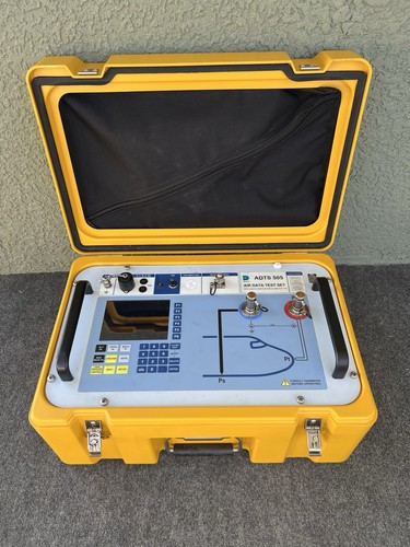 GE DRUCK ADTS505 AIR DATA TEST SET - 12/24 CALIBRATION CERTIFICATE ...