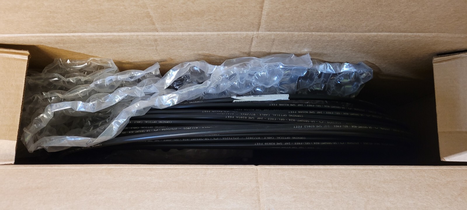 (QTY. 6) Corning Fiber Optic Cable MDU Terminal 24F, SCUPC, SST RIBBON ...