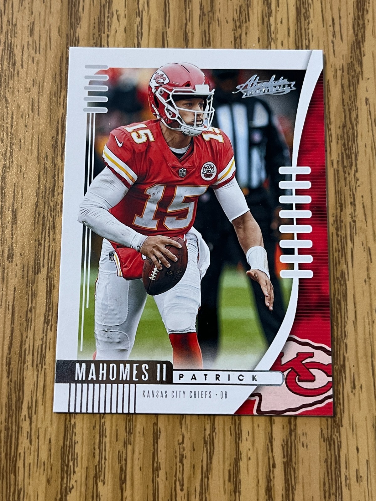2019 Absolute Patrick Mahomes II Base Kansas City Chiefs #38 - B2 | eBay