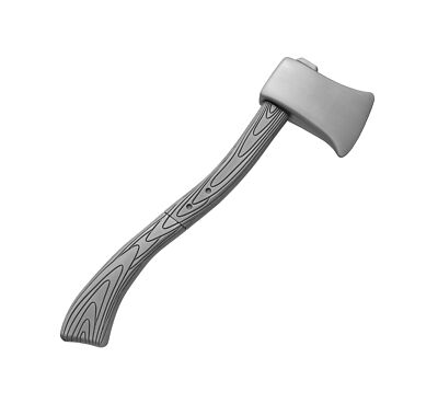 Silver Lumberjack Tin Woodmans Toy Plastic Axe Man Ax Weapon Costume ...